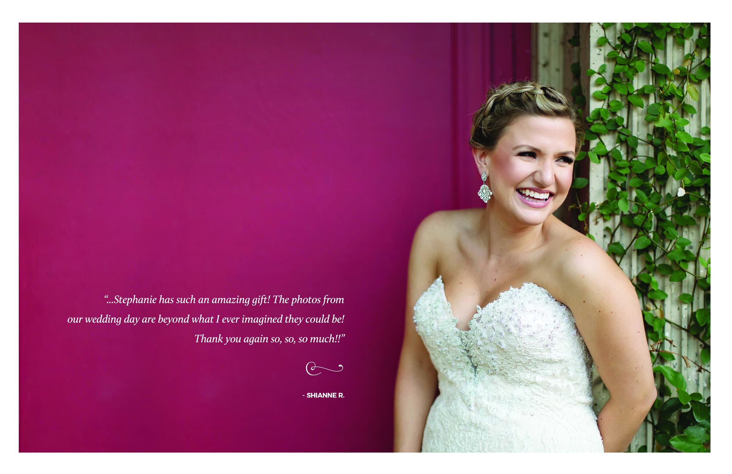 Wedding Booklet Printing For Stephanie Axtell Photography | Dazzle ...