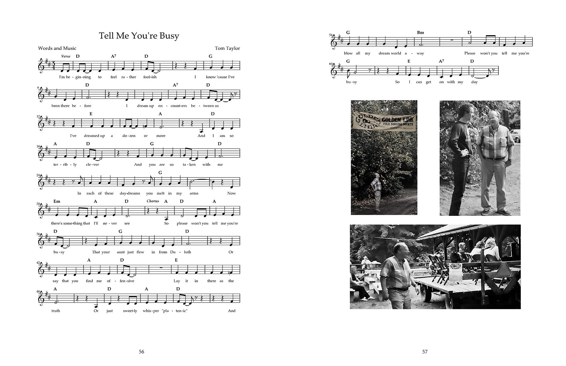 Songbook Printing: Spotlight on Scores for The Tom Taylor Songbook ...