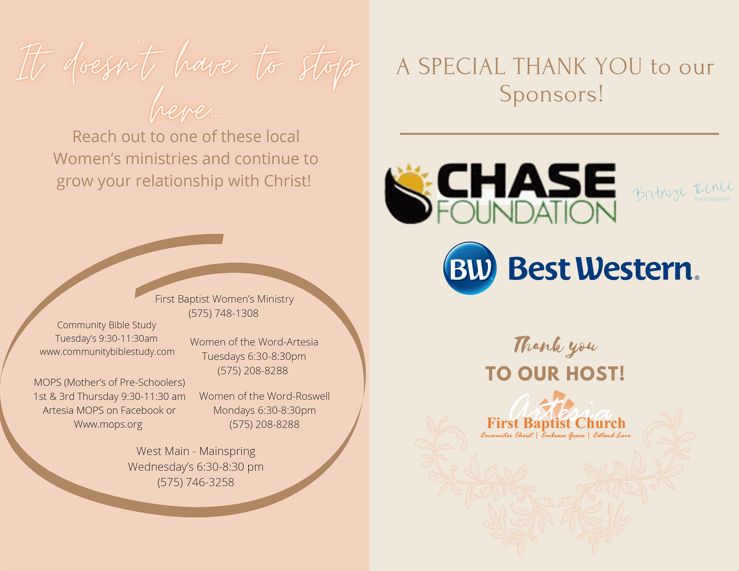 Conference Program Booklet: Spotlight on Women of the World : Dazzle ...