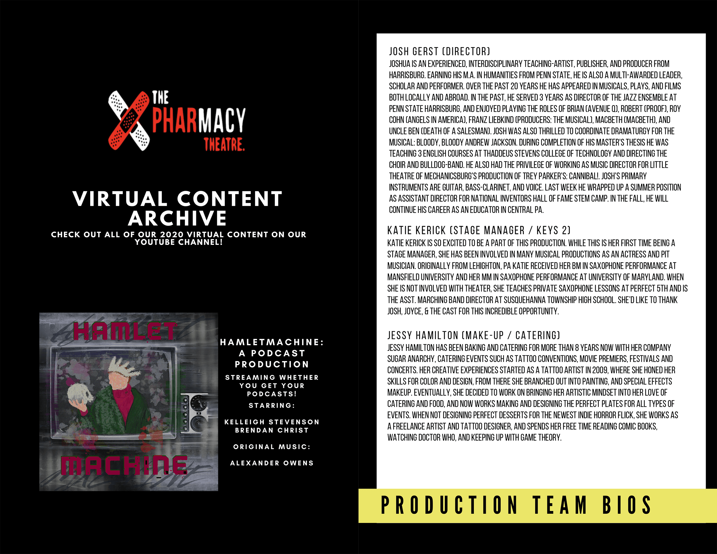 Playbill Booklet Printing: Spotlight on Tick,Tick…Boom! : Dazzle Printing